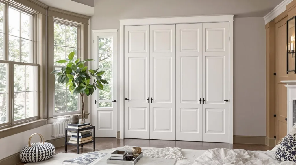 Customized Bifold closet doors in Buffalo - Custom Closet Doors